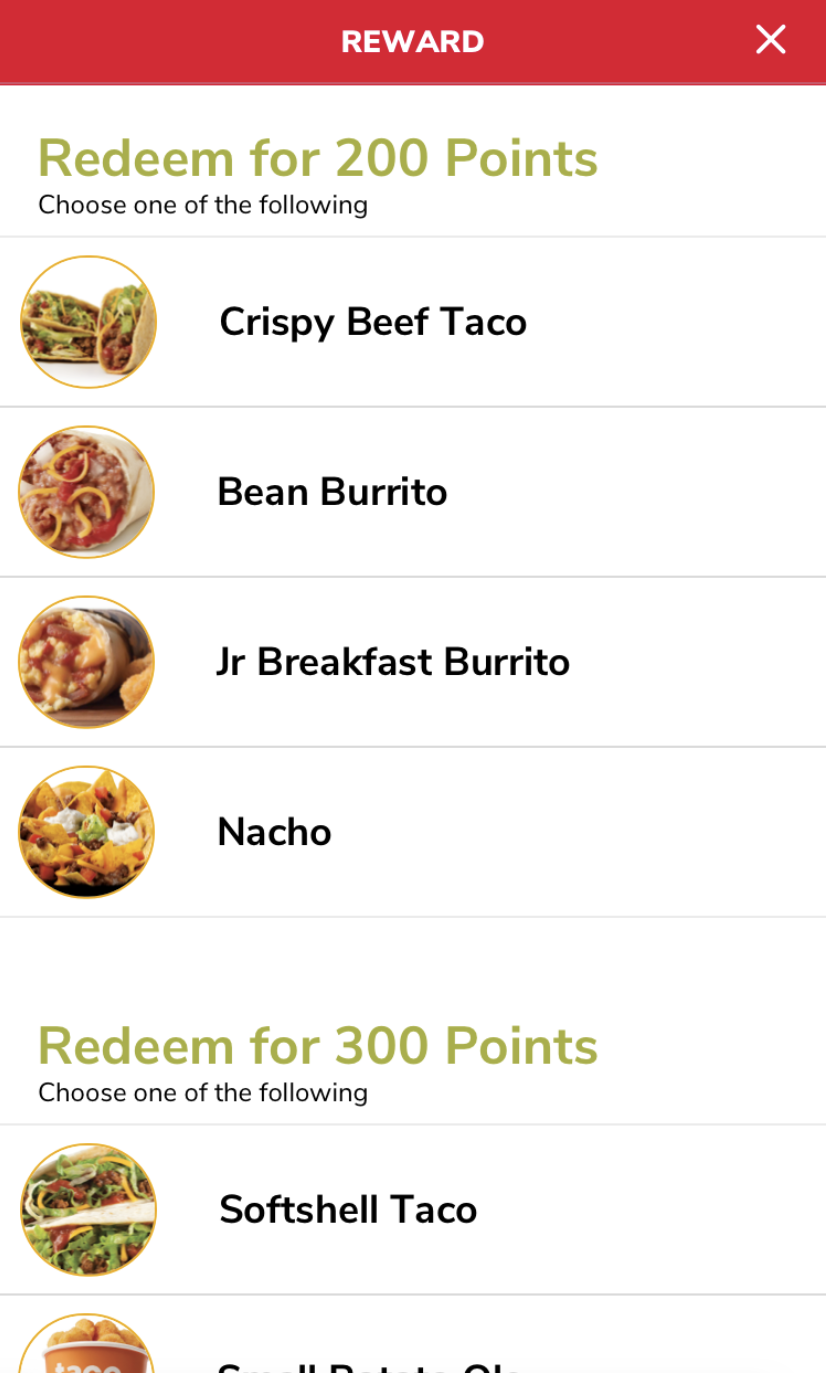 Taco John’s® | Bigger Bolder Rewards