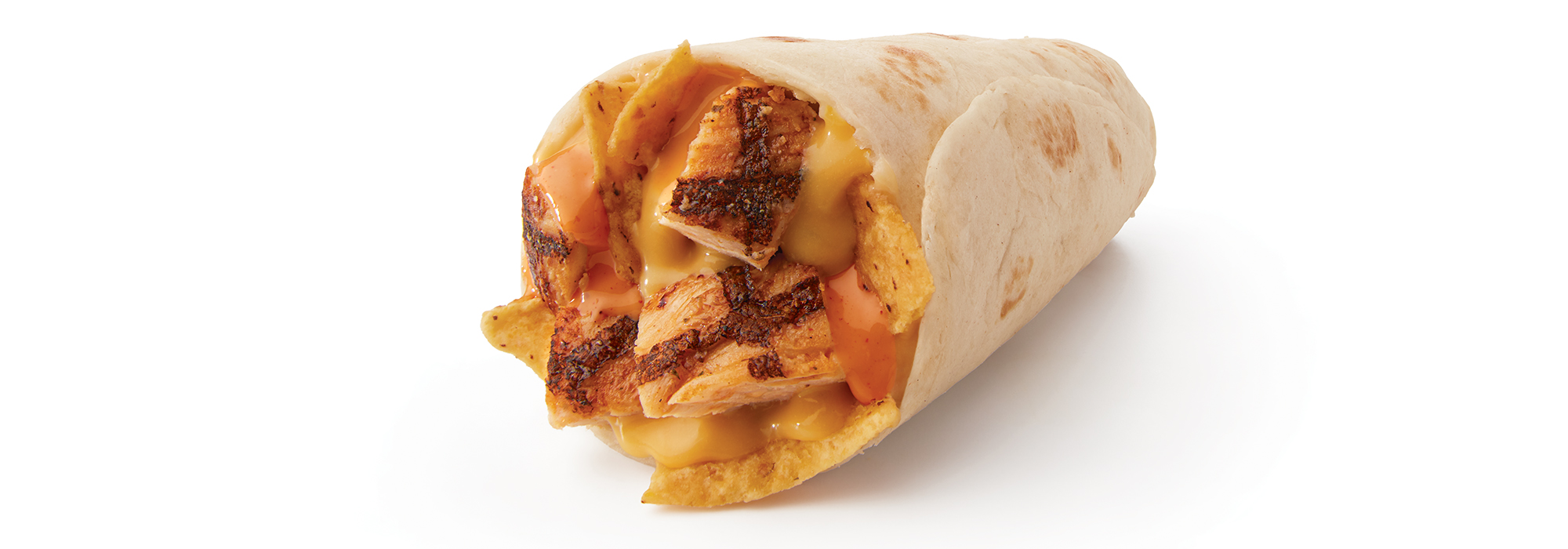 Nacho Crunch Chicken Burrito | Taco John's